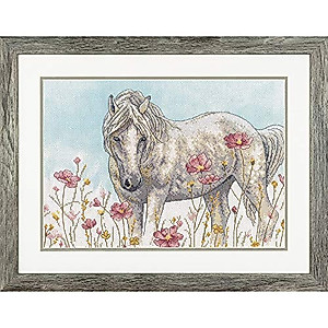 Dimensions Wild Horse Counted Cross Stitch Kit, Multi-Color