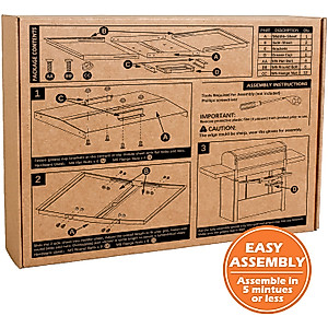 Grease Tray with Catch Pan - Adjustable Drip Pan for Gas Grill Models from Dyna Glo, Nexgrill, Expert Grill, Kenmore, BHG and More - Stainless Steel Grill Replacement Parts(Width 18"-24")