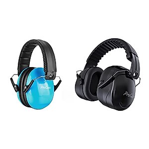 ProCase Kids Safety Ear Muffs Bundle with Hearing Protection Earmuffs Ear Defenders