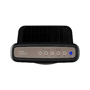 Coway Airmega AP-1512HHS App-Enabled Smart Technology, Compatible with Amazon Alexa True HEPA Air Purifier, Black/Bronze