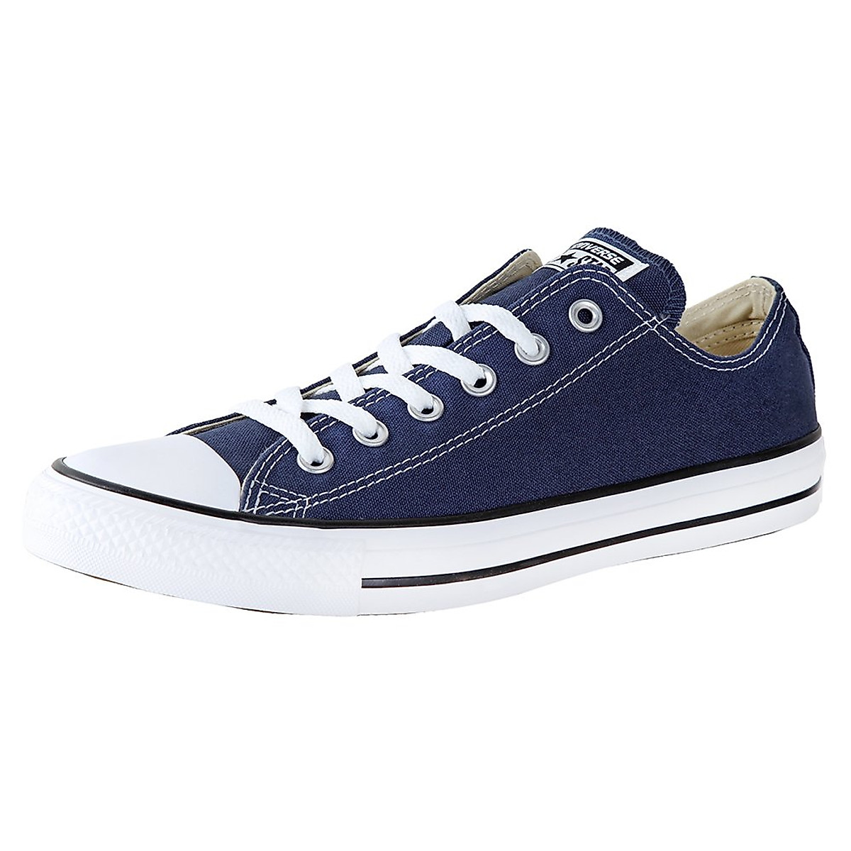 Converse M9697- Chuck Taylor All Star Ox Low Top Navy Unisex Sneakers, 11 Women/9 Men