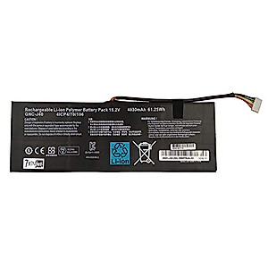 GNC-J40 961TA013F Laptop Battery for GIGABYTE P34W P34K P34F P34G V2 V3 V4 V5 V7 Series（15.2V 61.25Wh）