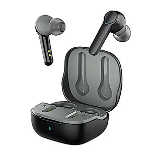 Roar ENC Buds H3 True Wireless Earbuds - in-Ear Bluetooth Headphones with Touch Controls, Bluetooth Earphones with Microphone,Waterproof Noise Canceling Ear Buds-Charging Case, Up to 18 Hours Playtime