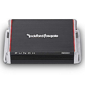 Rockford Fosgate PBR300X1 Punch 300 Watt Mono Boosted Rail Amplifier
