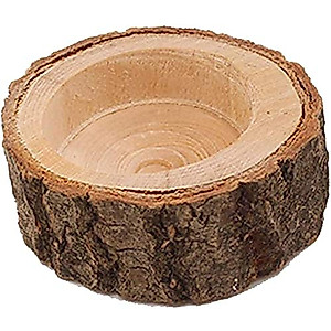 Yikko Tea Light Candle Holders, Personalized Wooden Votive Tealight Holder for Wedding Centerpieces for Table, Halloween |Christmas Party |Valentine's Day |Home Decoration - 12pcs (2.36Wx0.98H)