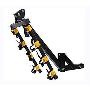 MaxxHaul 50250 Hitch Mount 2-Arm Style 4 Bike Rack