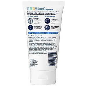 CeraVe Baby Cream | Gentle Moisturizing Cream with Hyaluronic Acid | Paraben, Phthalate, & Fragrance Free | 5 Ounce