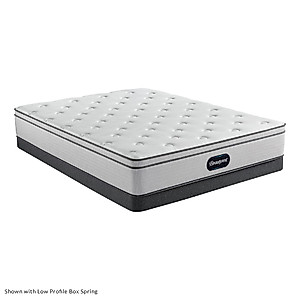 Beautyrest BR800 12 inch Plush Euro Top Mattress, King, Mattress Only
