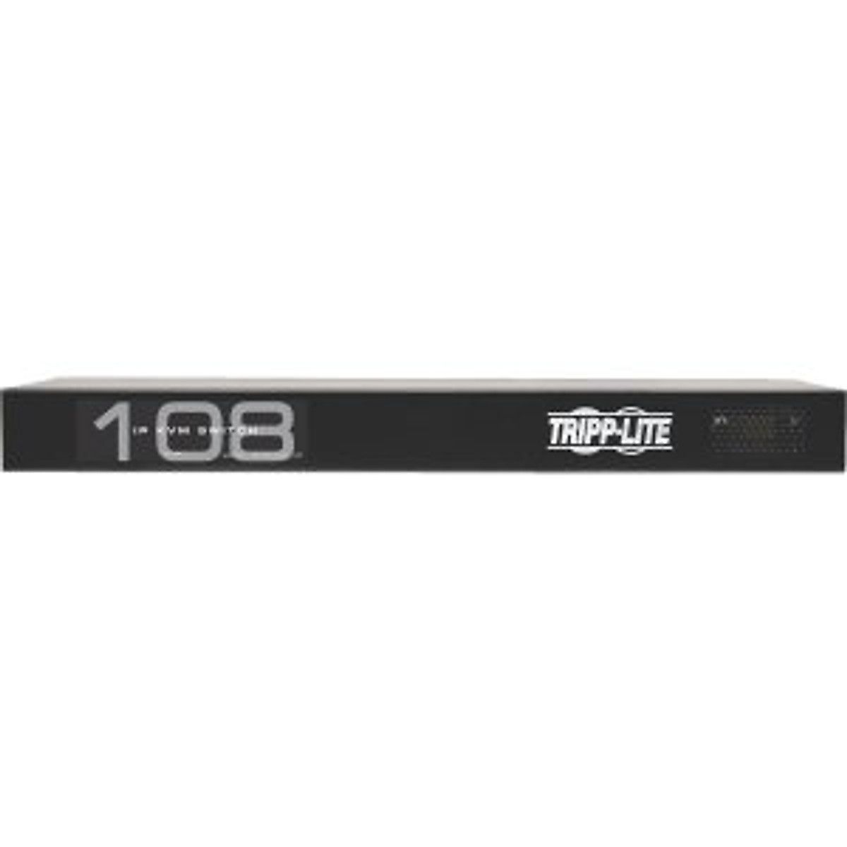 TRIPP LITE 8-Port Compact 1+1 User Rackmount Cat5 IP KVM Switch (B072-008-1-IP),Black