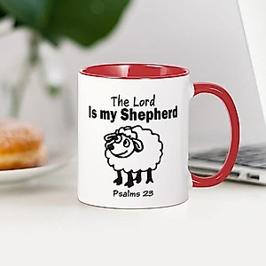 CafePress 23 Psalm Mug Ceramic Coffee Mug, Tea Cup 11 oz