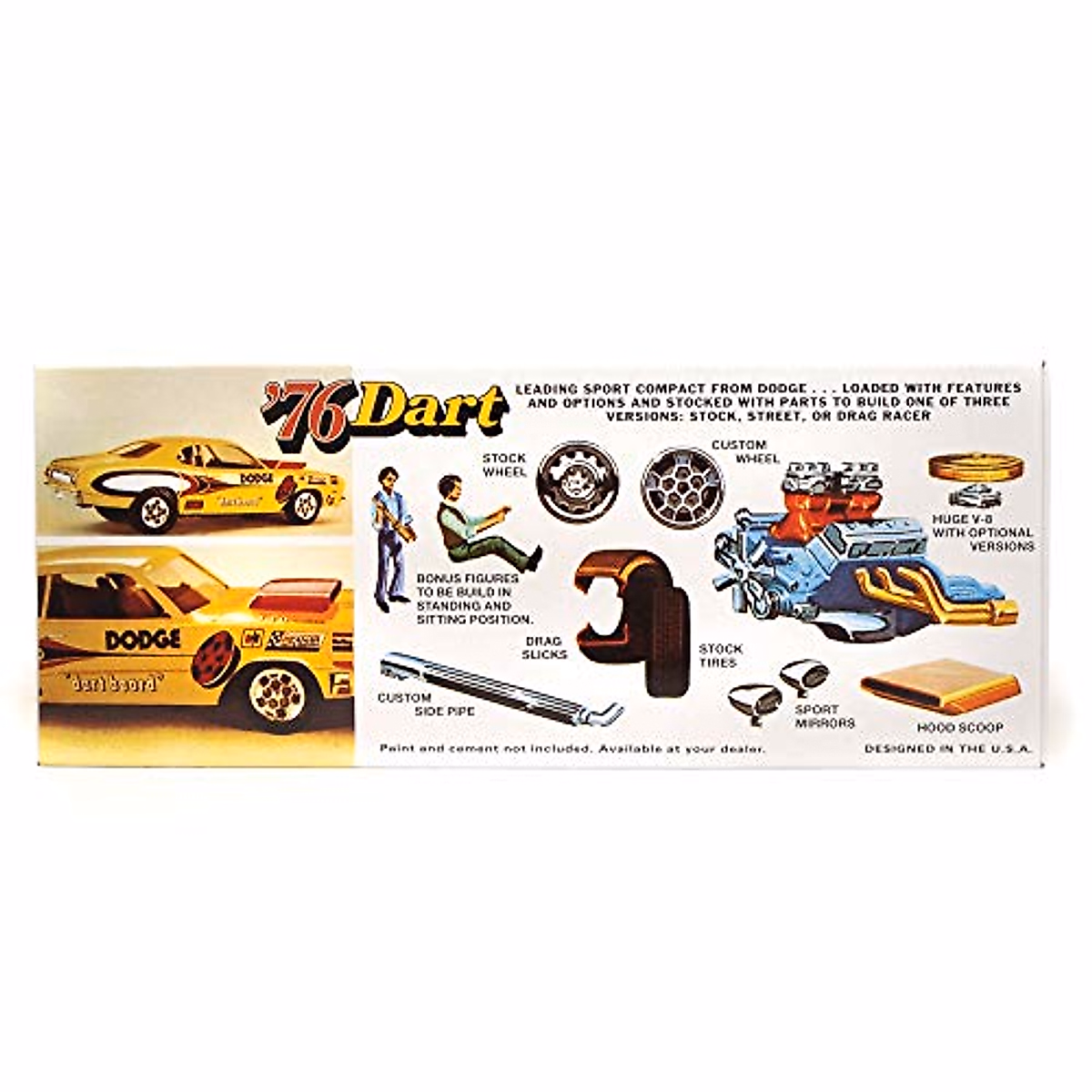 MPC 1976 Dodge Dart Sport 1:25 Scale Model Kit