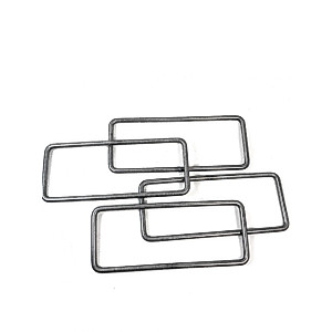 Finfather Tackle Turtle Reduction Device for Crab Pots/Traps (Unfinished, 12-Pack)