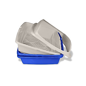 Van Ness Pets Large Sifting Cat Litter Box with Frame, High Sided, CP5