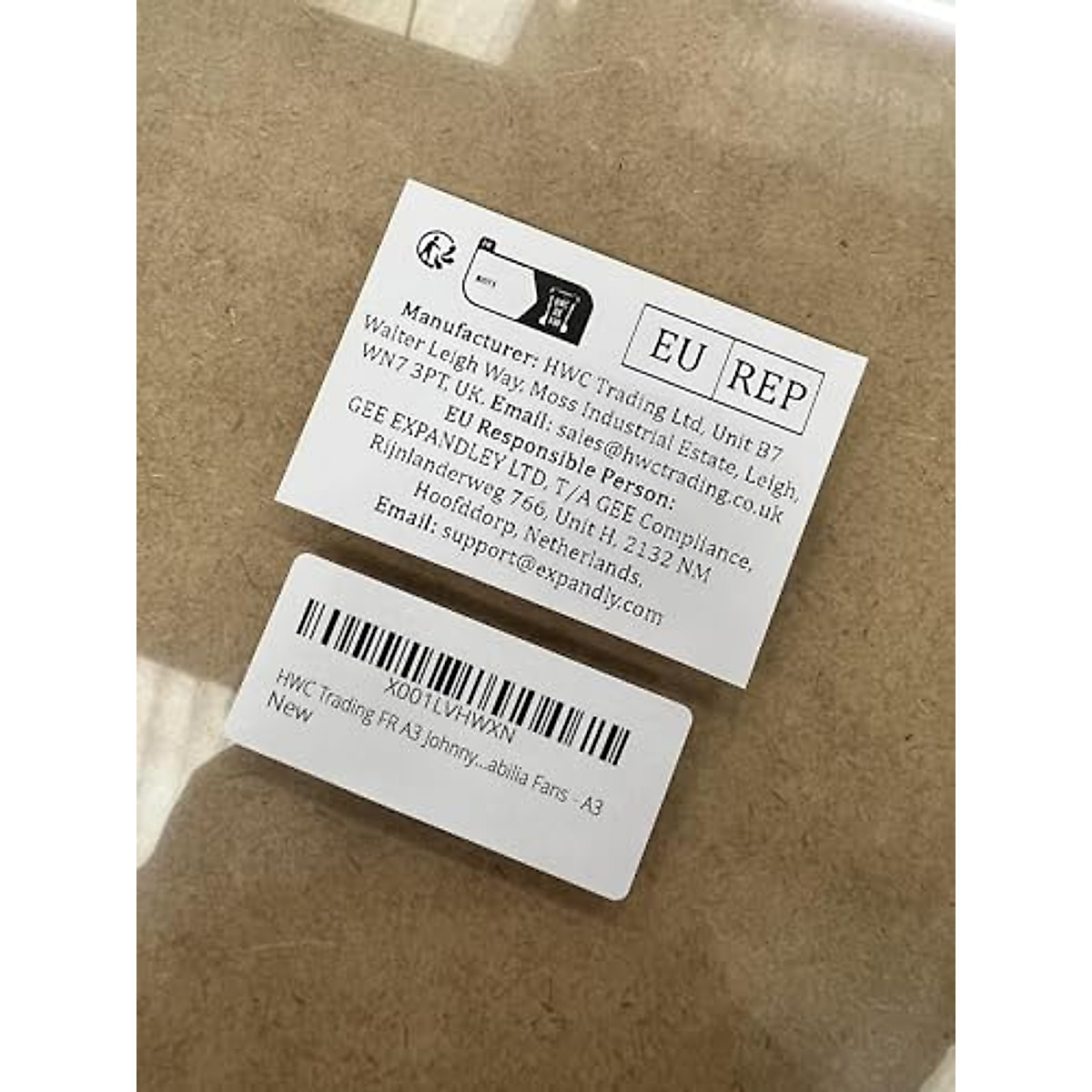 HWC Trading Johnny Depp Alice in Wonderland The Mad Hatter 16 x 12 inch (A3) Printed Gifts Signed Autograph Picture Display for Movie Memorabilia Fans - 16" x 12" Framed