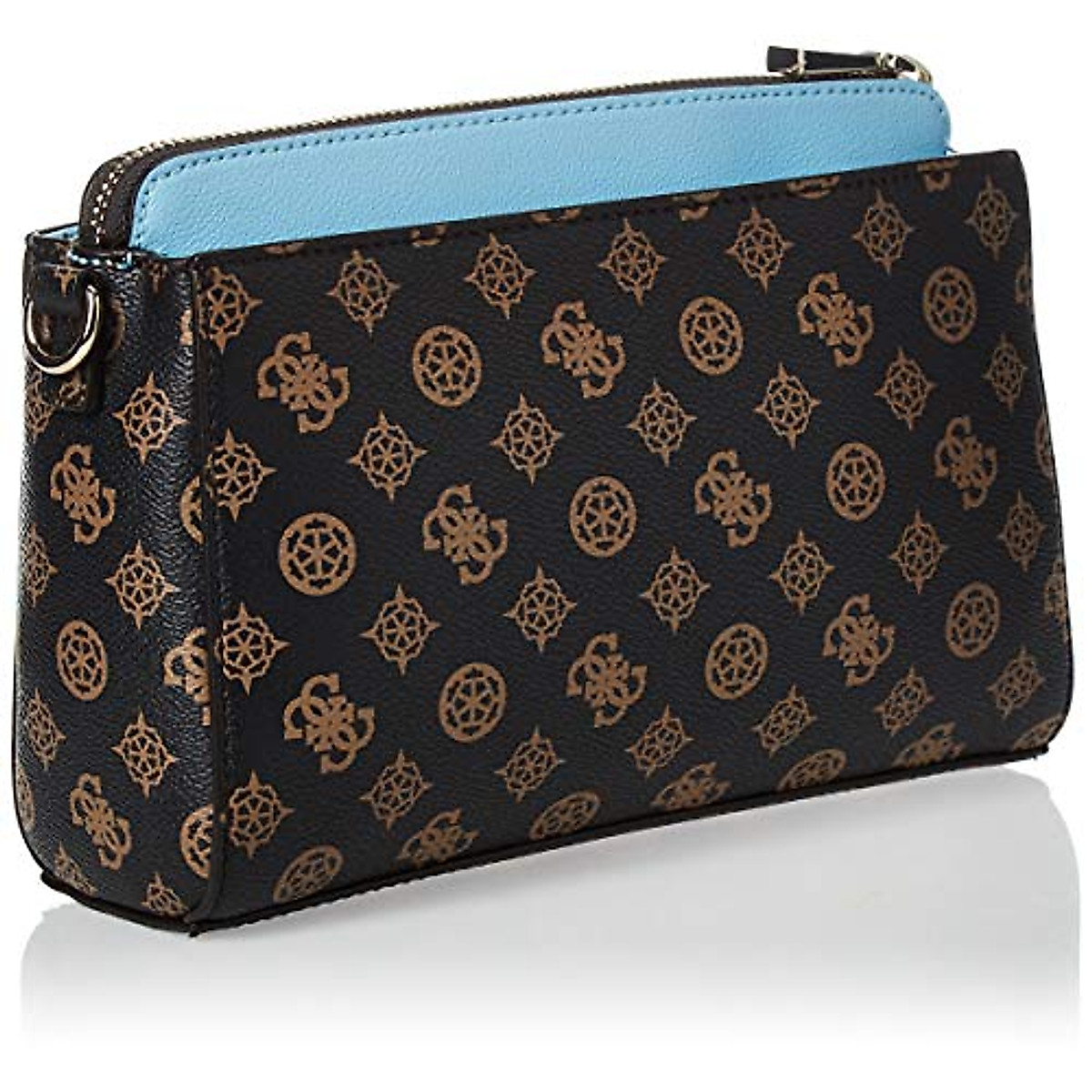 GUESS Maddy Crossbody Brown/Blue One Size