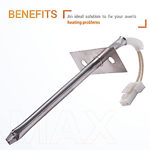 Canamax W10131825 Oven Temperature Sensor - Compatible with Whirlpool Maytag KitchenAid - Replaces WPW10131825 4455636 WPW10131825VP PS11748765