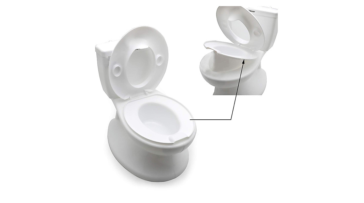 HTTMT Classic Toddler Potty with Flushing Sound