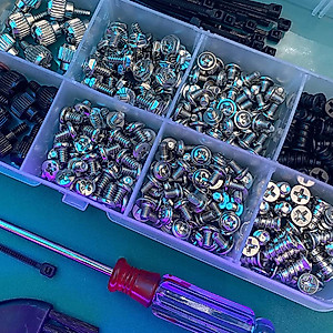 Beaupretty 1 Set Computer Screw Combination Screw Assortment Kit Computer Case Screws Kits Screws for Assembling Computer Screws Kit Computer Installation Kit Chassis Stainless Steel Bolt