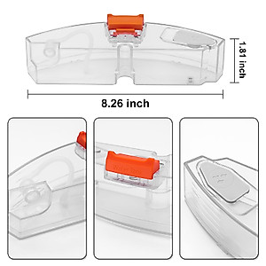 Garbage fighter Replacement Water Tank bin Box for Xiaomi Roborock S7 /T7S /T7SPLUS /G10 /G10S /G10SPRO /T8 Plus Series Robot Vacuum Cleaner Reservoir Accessories Parts