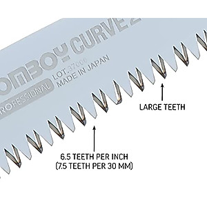 Silky GomBoy Curve Professional Folding Saw 210mm, Large Teeth (717-21)
