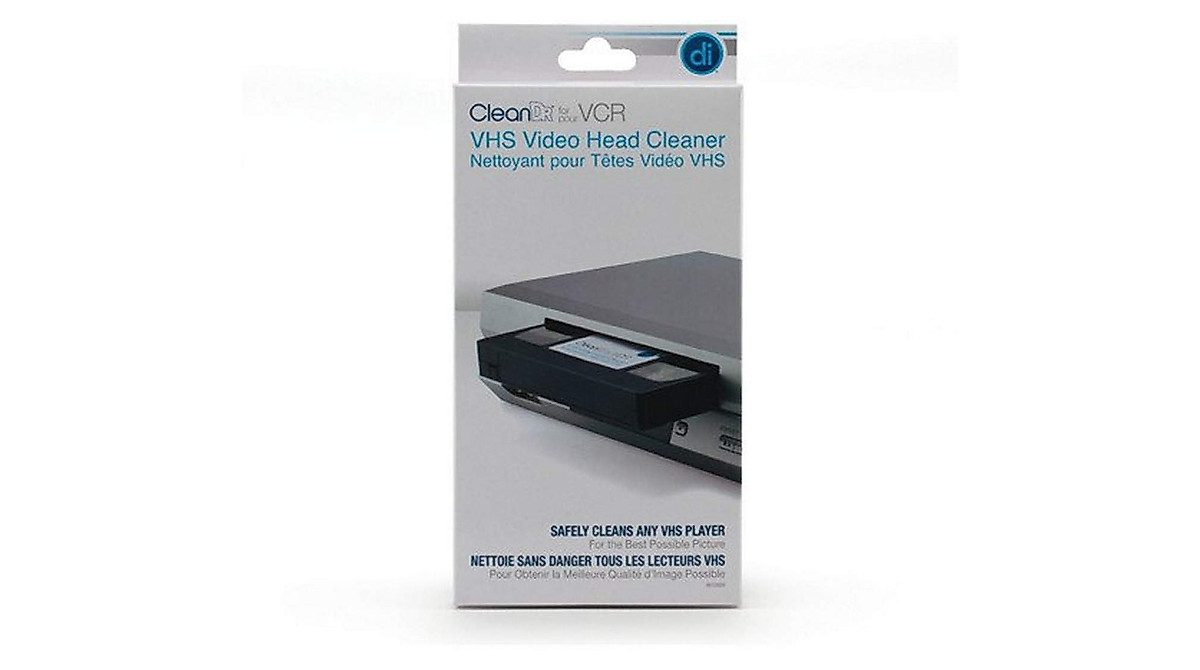 CleanDr VHS Head Cleaner - Dry Technology for Optimal Playback