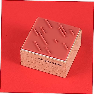 Wooden Stamps Rubber Stamps Making Stamps Stationery Bamboo Meteor