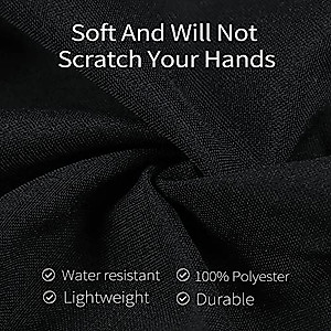 HXORBIS 1 Pack of Black Adjustable Bib Apron, Waterproof, with 2 Pockets, Neck Strap and Extra Long Tie, Cooking Kitchen Aprons for Women, Men Chef,Funny Grilling, BBQ Drawing, Waitress Apron