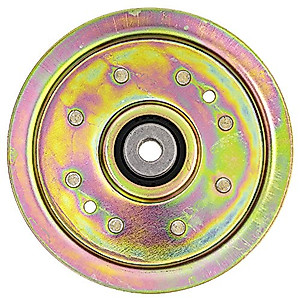 8TEN Flat Idler Pulley for MTD Cub Cadet RZT 50 L54 42 S50 Troy-Bilt GT54 TB2450 756-04129B 956-04129C 2 Pack