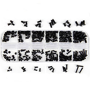 Eowpower 240 Pieces Laptop Notebook Computer Screws Replacement Kit for IBM Dell Sony Acer Lenovo Toshiba Gateway Samsung