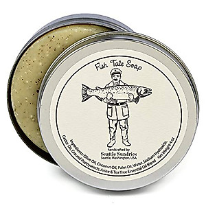 Seattle Sundries | Cascadia Handmade Bar Soap Variety Pack - Body Wash Bar Soap for Men & Women - 3 (4oz) Bars in Low Waste Tins, Outdoors Scent Selection - Pacific Northwest Gifts