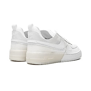 Nike Mens Air Force 1 React DM0573 100 Triple White - Size 12