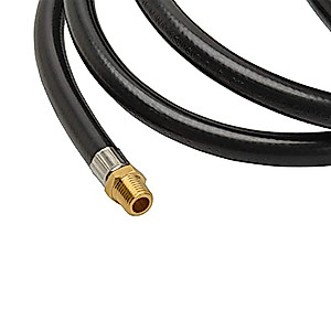 only fire 10 Ft Extension/Appliance Hose for Propane or Natural Gas, Works Great for Grills, Camping RVs, Turkey Fryers
