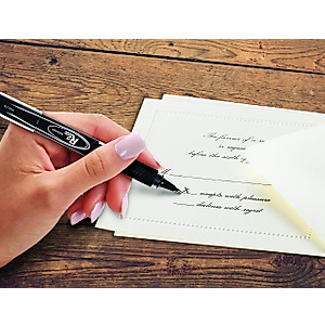 INC R2 ROLLERBALL 0.7 MM Tip Medium Point 12 Count Comfort Grip R-2 Roller ball Pens with Free Flowing Liquid Ink for Smooth Writing, Premium Black Ink Pens for Home, School or Office