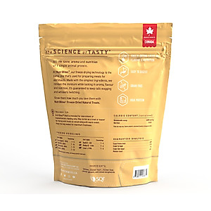 Nutri Bites Freeze Dried Chicken Dog & Cat Treats, 4 oz | Healthy Pet Training Treats or Food Topper | All Natural, 1 Single Animal Protein, High Protein