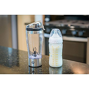 Primo Passi Portable Formula Mixer – Handheld Baby Milk Mixer for Smooth Formula Preparation – Easy to Clean, Battery Operated, Ideal for Travel & On-the-Go Use