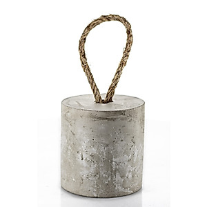 Concrete Heavy Duty Door Stopper - Extra Large Doorstop - Heavy Duty Industrial Outdoor or Indoor Office Door Stoppers