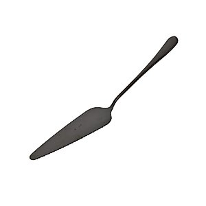 Stainless Steel Pie Cake Server with Mirror Finished 2pcs (black)