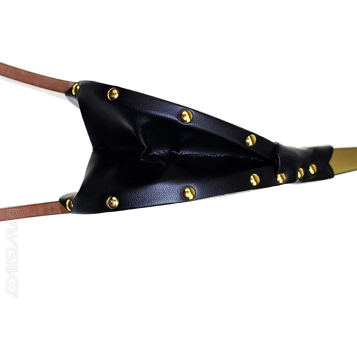 DYWISHKEY Bellows, Fireplace Bellows 15 Inch x 6.5 Inch, Air Bellow Fireplace Blower Leather Bellows Fire Bellows for Fireplaces, BBQ and Camping, Bellow with Hanging Leather Strap