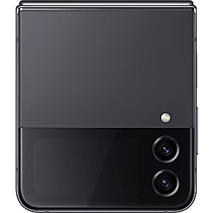 Samsung Galaxy Z Flip4 5G 256GB ROM 8GB RAM Factory Unlocked (GSM Only | No CDMA - not Compatible with Verizon/Sprint) Mobile Cell Phone - Black