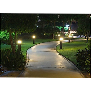 12V 24V Low Voltage Landscape Replacement led Light Bulb T5 T10 Wedge Base 25W Equivalent 240lm 1.5 W for Garden Path Light Deck Light Walkway Lawn Lights Cool White 6000K Pack of 6