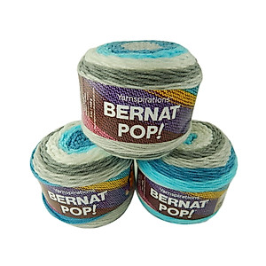 BLU STREAK-YARN BERNAT POP