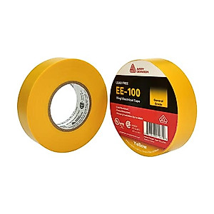 Avery Dennison General Use Vinyl Electrical Tape, EE-100, ¾ in x 66 ft, Yellow, 1 roll
