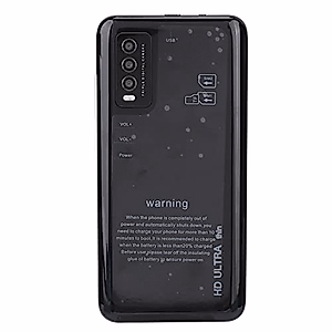 Gaeirt Smart Cellphone, Dual Sim Cell Phone Face Recognition 2200mAh Lithium Ion Battery Dual Cameras 5.0 inch HD Screen for Surfing Internet(Black)