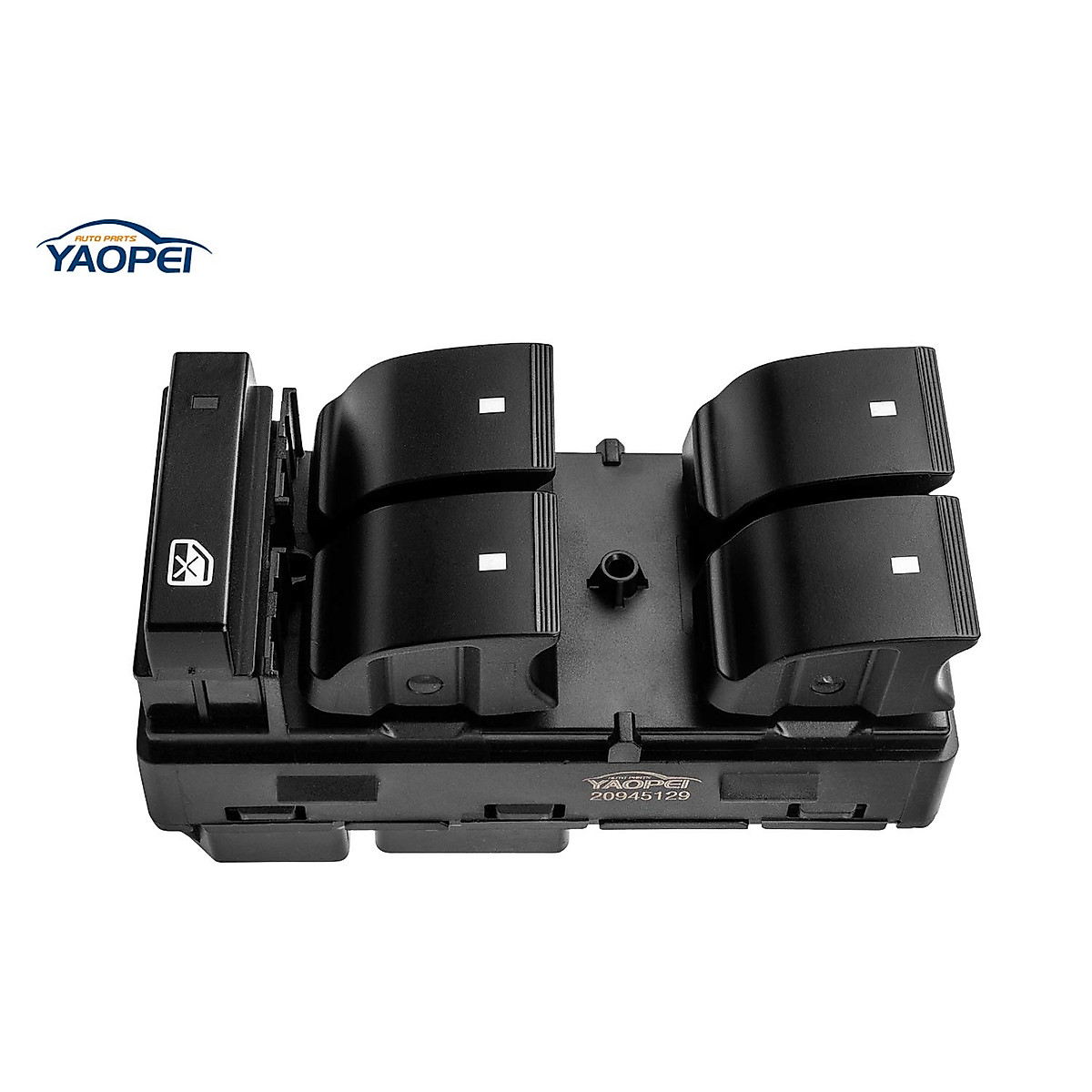 Driver Side Master Power Window Switch for 2007-2013 Chevrolet Chevy Silverado GMC Sierra Traverse HHR 1500 2500HD 3500HD Yukon Buick 25789692 20945129 D1954F129 D1954F