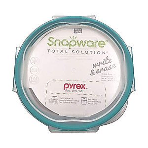 Snapware 4-Cup Total Solution Round Food Storage Container, Glass