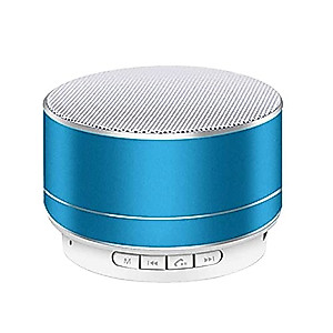 The Explorer Mnin Portable Bass BT Speakers Bluetooth Speaker Led Wirelwss For iPHONE For Pad Phones MP3 FM Wireless Music,blue