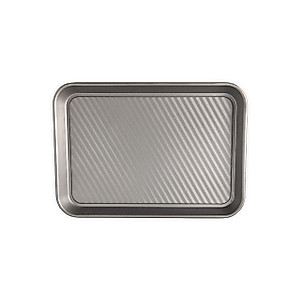 Nordic Ware 3-in-1 Grill and Serve Tray, 11.35 by 8, Silver