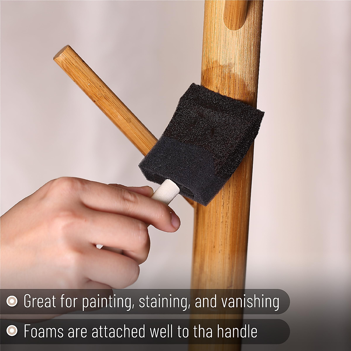 Bates Paint Roller - Paint Brush, Paint Tray, Roller Paint Brush, 11 Piece Home Painting Supplies, Foam Brush, House Painting Tray, Painting Tools, Roller and Paint Brushes, Interior Paint Brushes