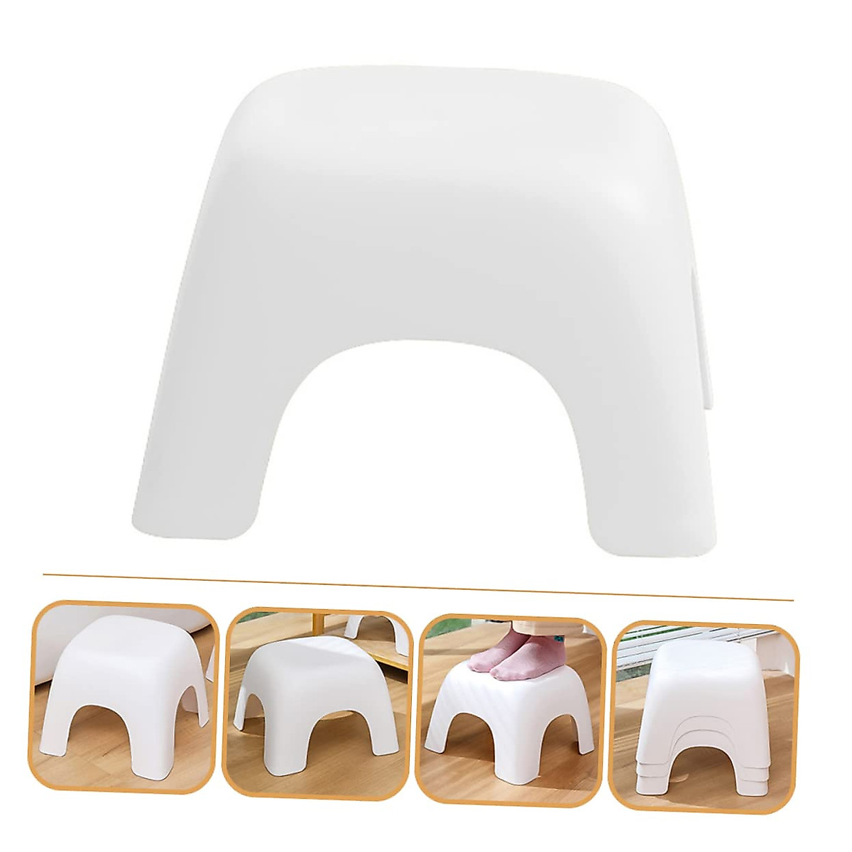 Plastic Stool Shoe Changing Stool Plastic Sitting Stool Children Footstool Children Step Stool Children Stool Small Step Stool Kids Footstool Kids Stool Stackable Stool Small Stool
