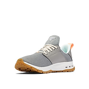 Columbia Womens Tamiami PFG Boat Shoe, Titanium Ii/Bright Nectar, 7.5 US